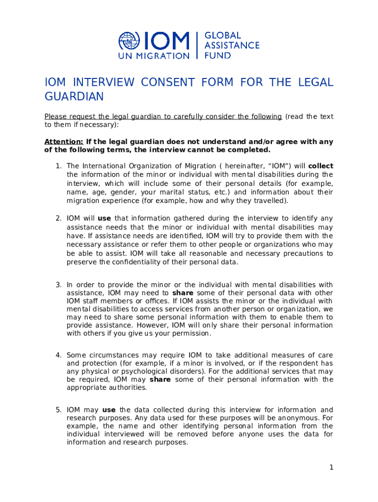 Participant Subject Ination and Consent Doc Template | pdfFiller