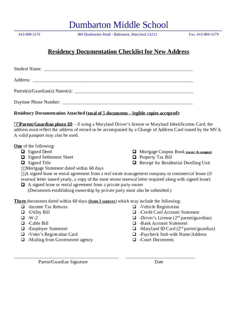 School Counselor s - Dumbarton Middle Doc Template | pdfFiller