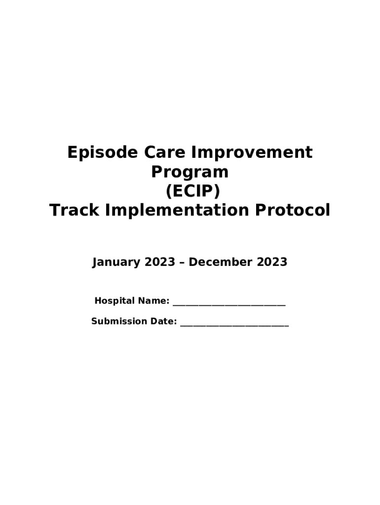EQIP: Moving Forward under the Care Redesign Program ... Doc Template ...