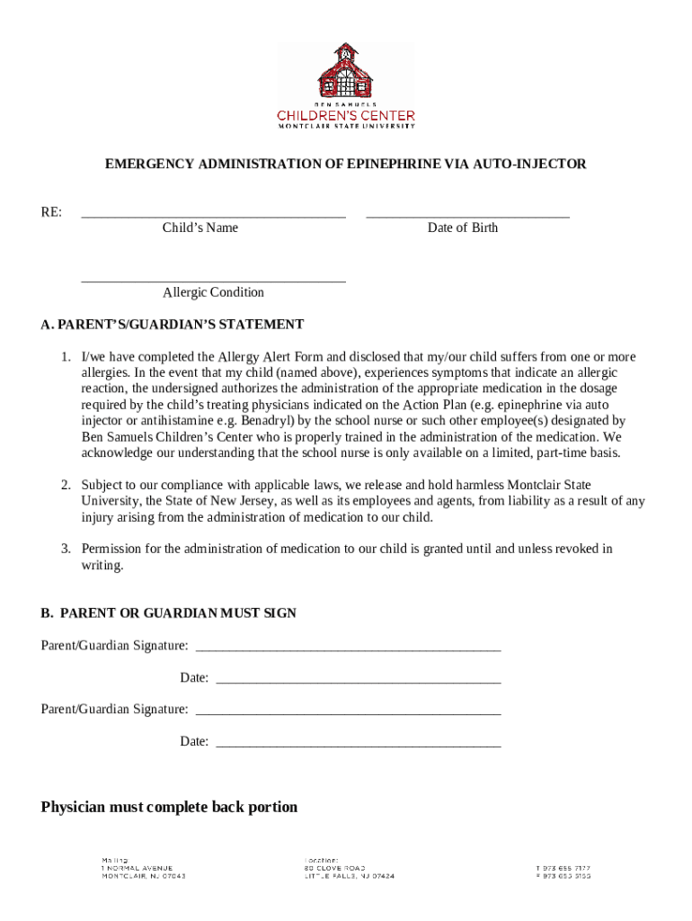 Health-Care-Needs-Allergy-NO-Medication-10- ... Doc Template | pdfFiller