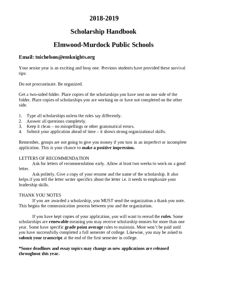 The Senior Year: Culminating Experiences and Transitions Doc Template ...