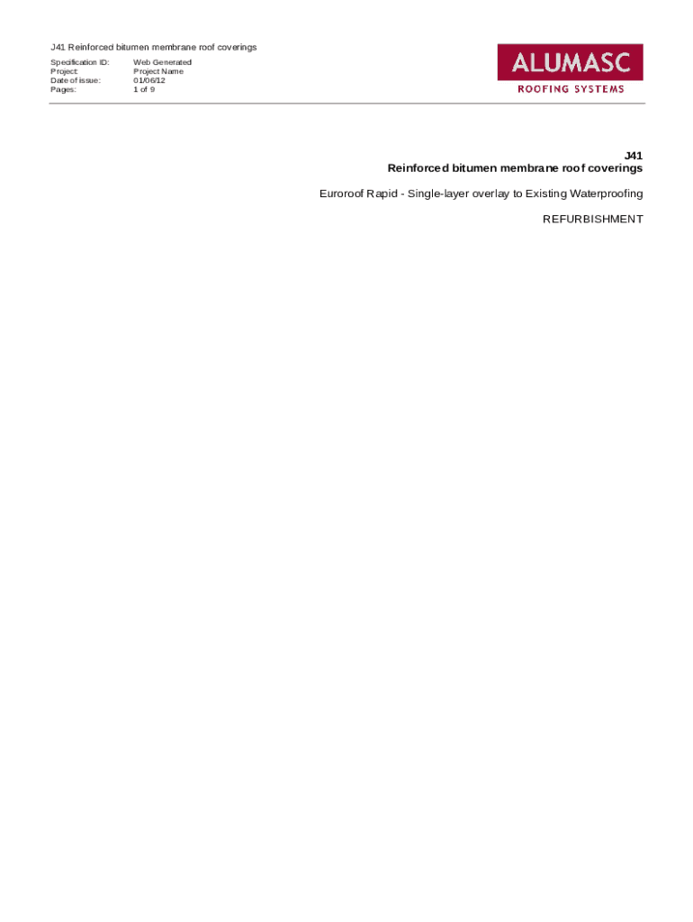 HPR-MO-WC-J41 by Alumasc Exterior Building Products Ltd Doc Template | pdfFiller