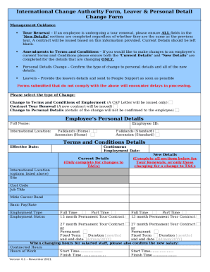 Group leaver application Doc Template | pdfFiller