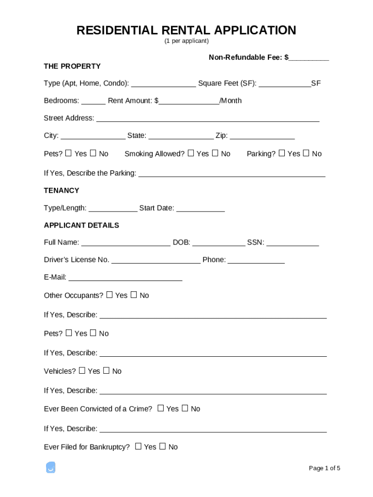 2/23 updated Short Term Rental License Application Doc Template | pdfFiller