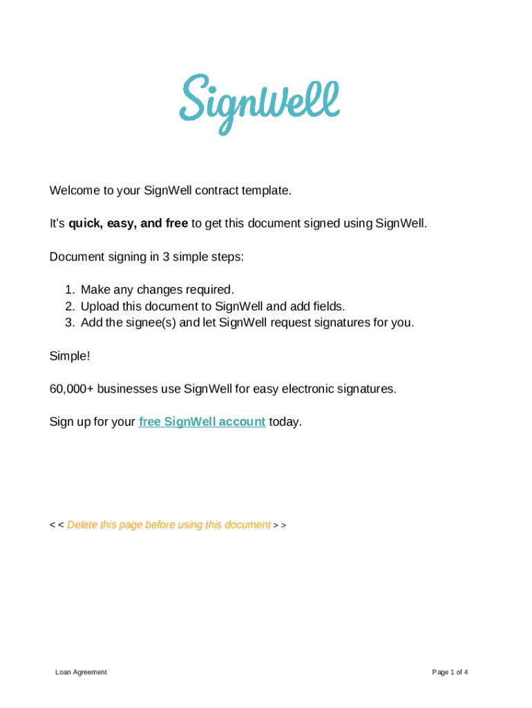 signwell Doc Template | pdfFiller