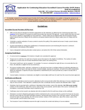 Accredited Course Provider CE Application and Guidelines ... Doc ...