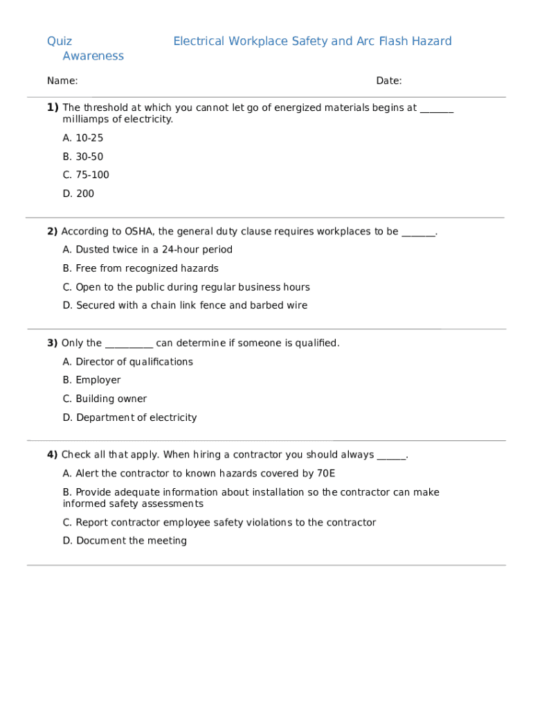 Chart on human threshold of shock Doc Template | pdfFiller