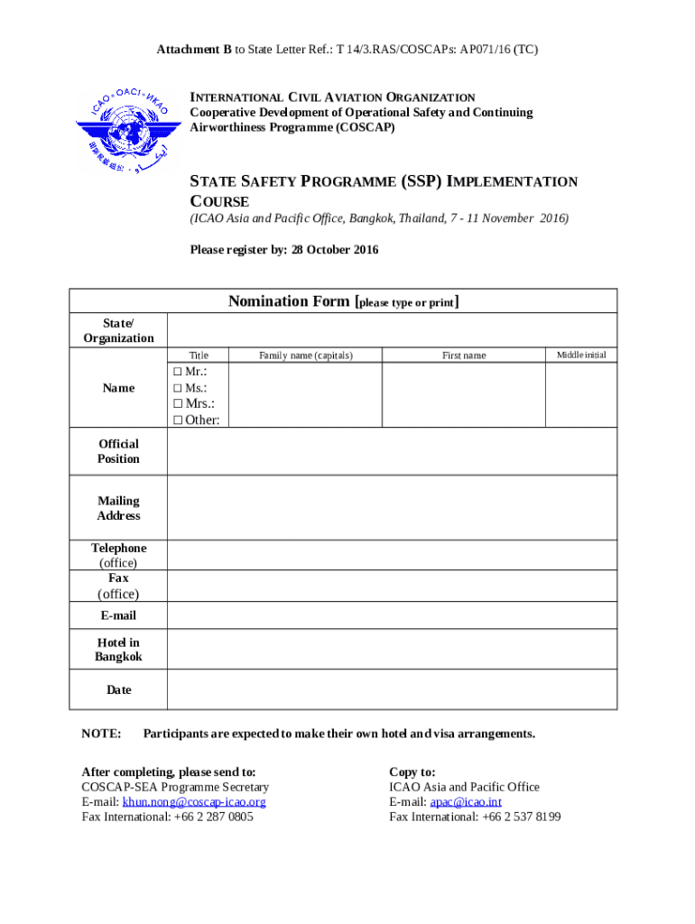 Attachment B - Nomination Doc Template | pdfFiller