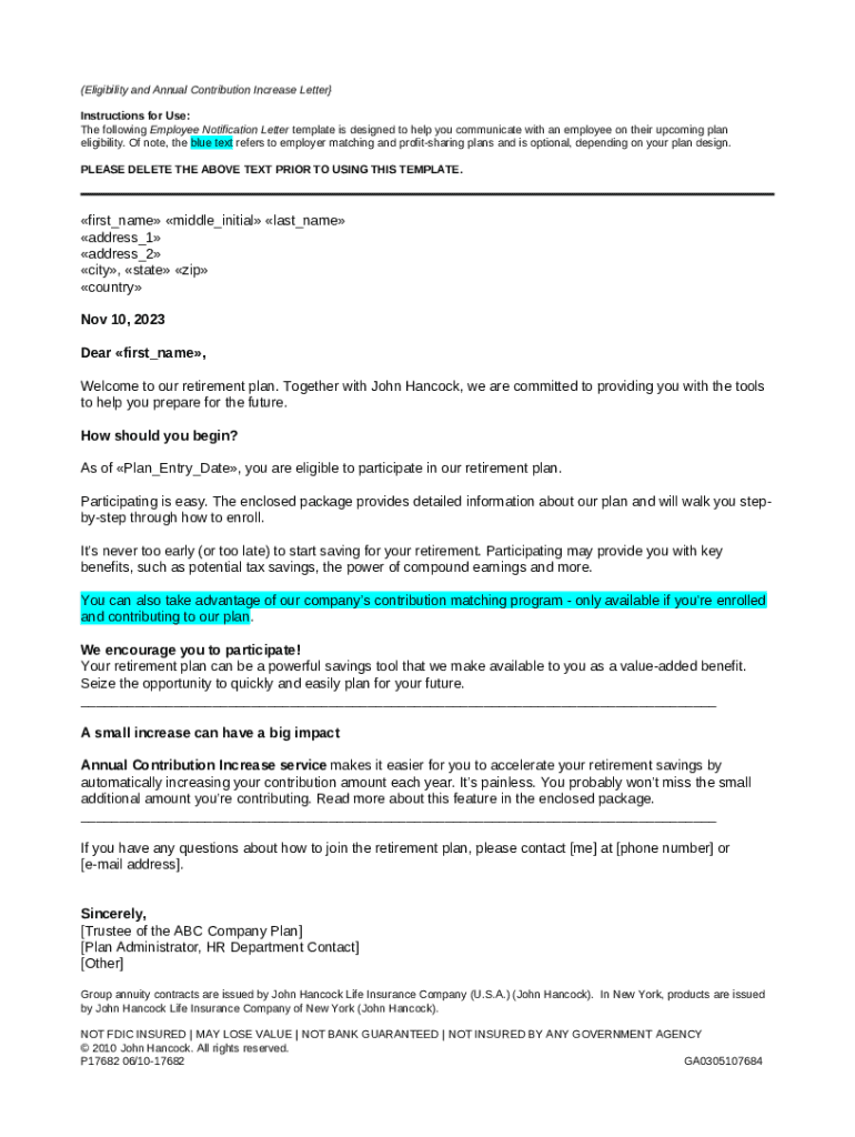 Annual SIMPLE IRA plan notification requirements weren't ... Doc ...