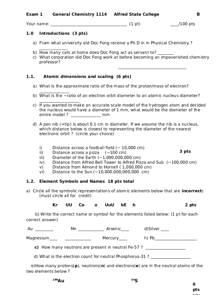 web.alfredstate.edu - /faculty/fongjd/Organic Chemistry 1 ... Doc Template | pdfFiller