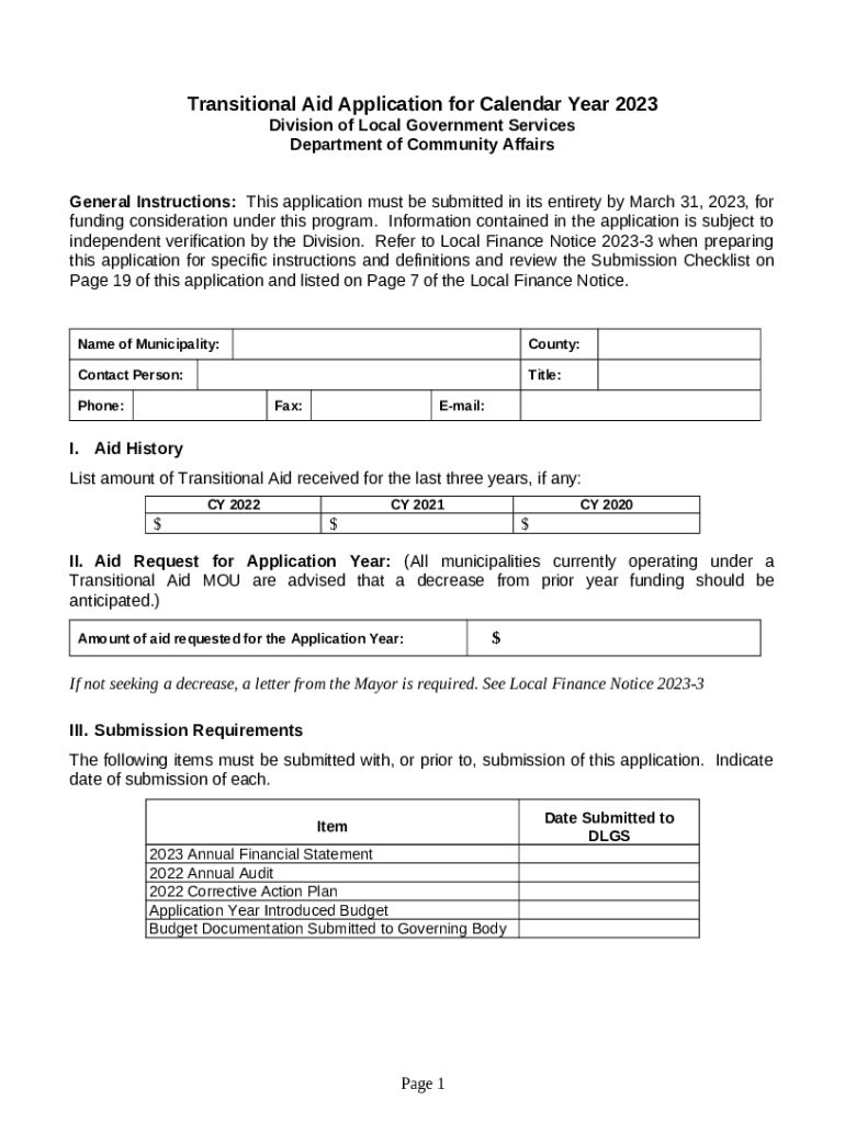 2023 Pre-Application s Doc Template | pdfFiller