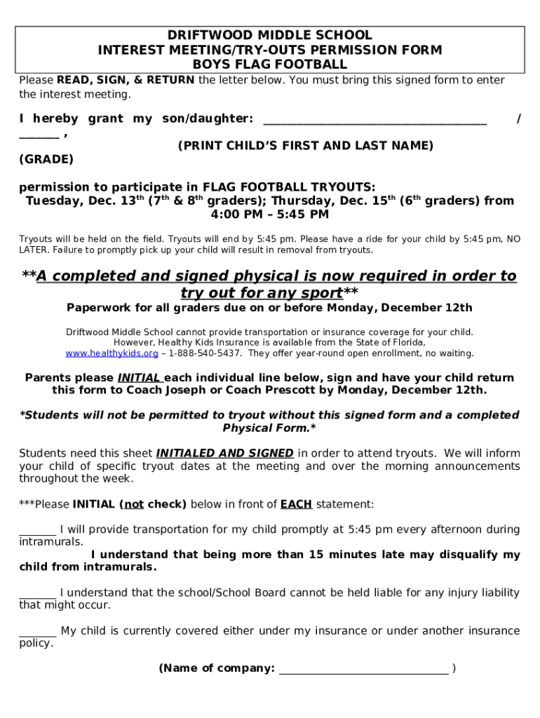 Driftwood Middle School Events and Tickets by GoFan Doc Template ...