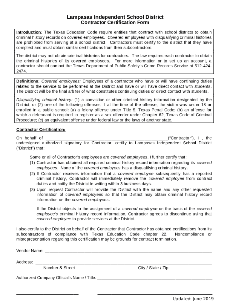 -Contractor-Certification-. ... Doc Template | pdfFiller