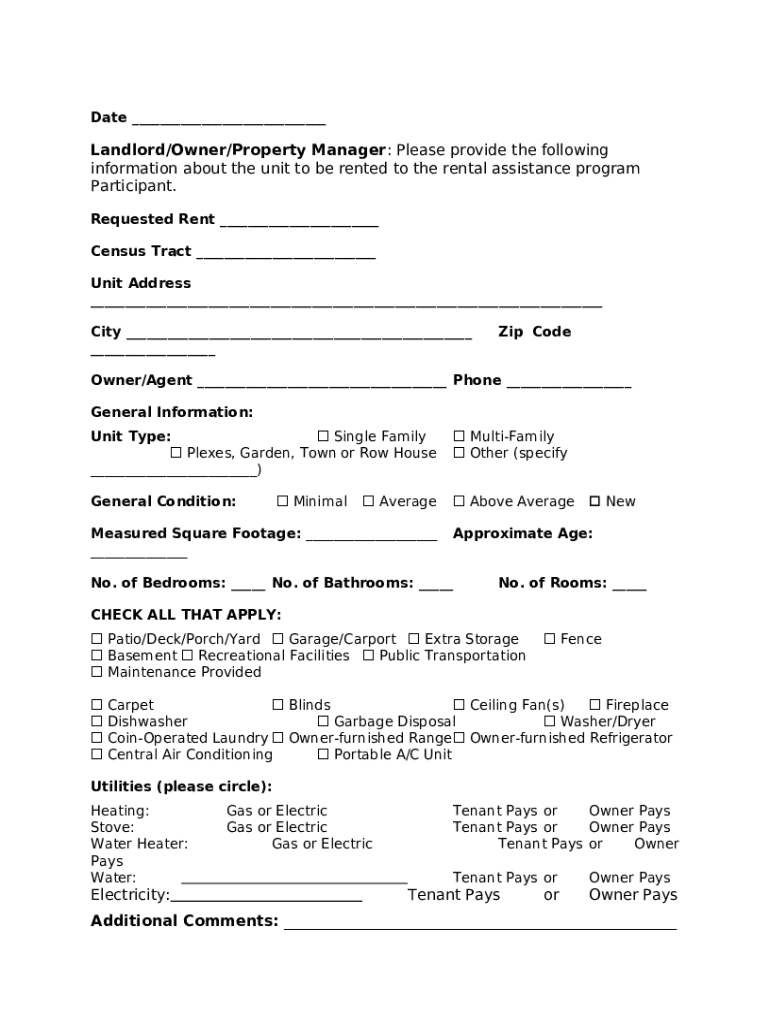 Rent Reasonableness - HUD - dmh mo Doc Template | pdfFiller