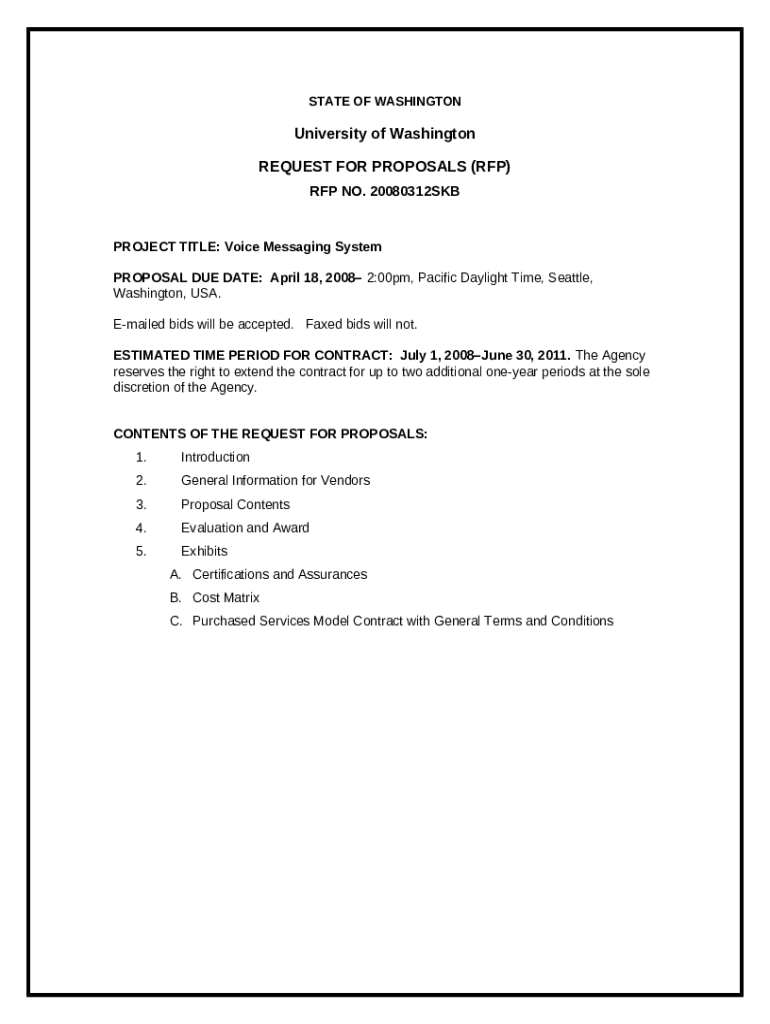 Request for Proposal (RFP)Association Management ... Doc Template ...