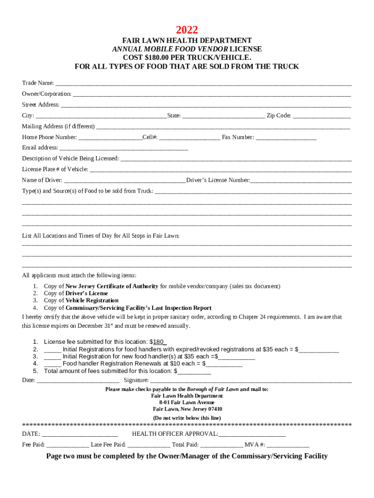 Food Establishment Guidelines, Inspections and Safety Doc Template ...