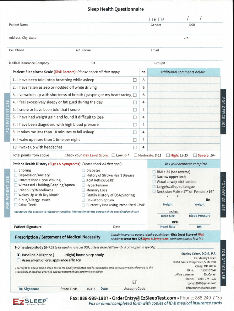 Fillable Online Sleep Health: Can We Define It? Does It Matter? - PMC Fax Email Print - pdfFiller