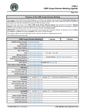 ODOT Change Management Request Doc Template | pdfFiller