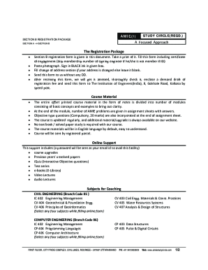 Fillable Online Syllabus of AMIE Exams (Section B, Mining Engineering ...