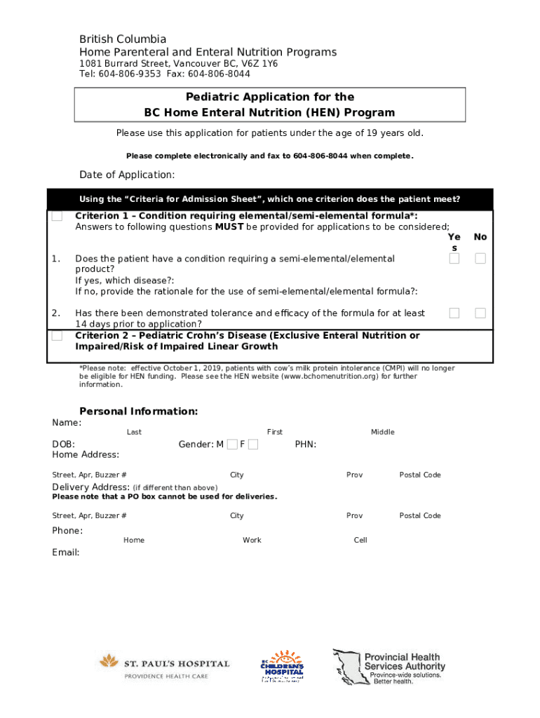CND HEN referral Doc Template | pdfFiller