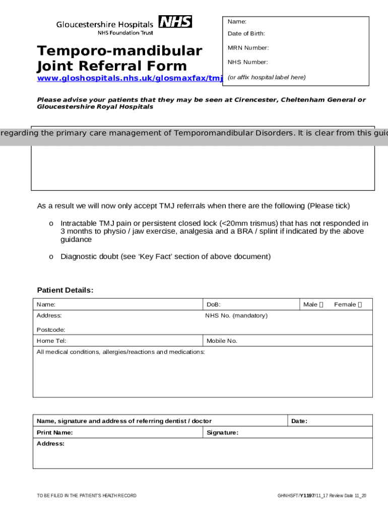 practitioners must use the referral s for all oral surgery ... Doc ...