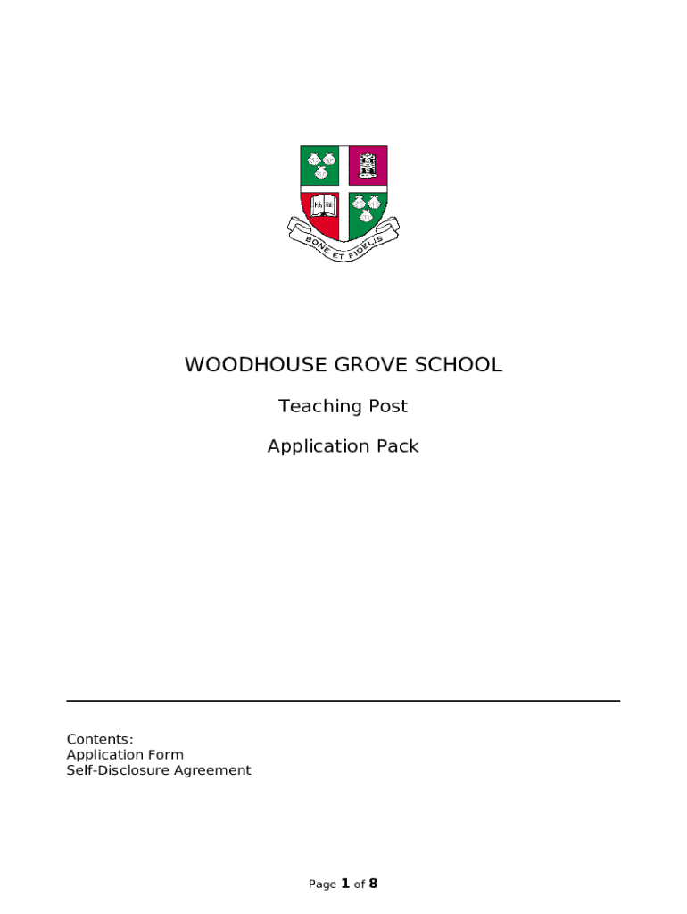 Sample Application Packet - Student Teaching - woodhousegrove co Doc ...