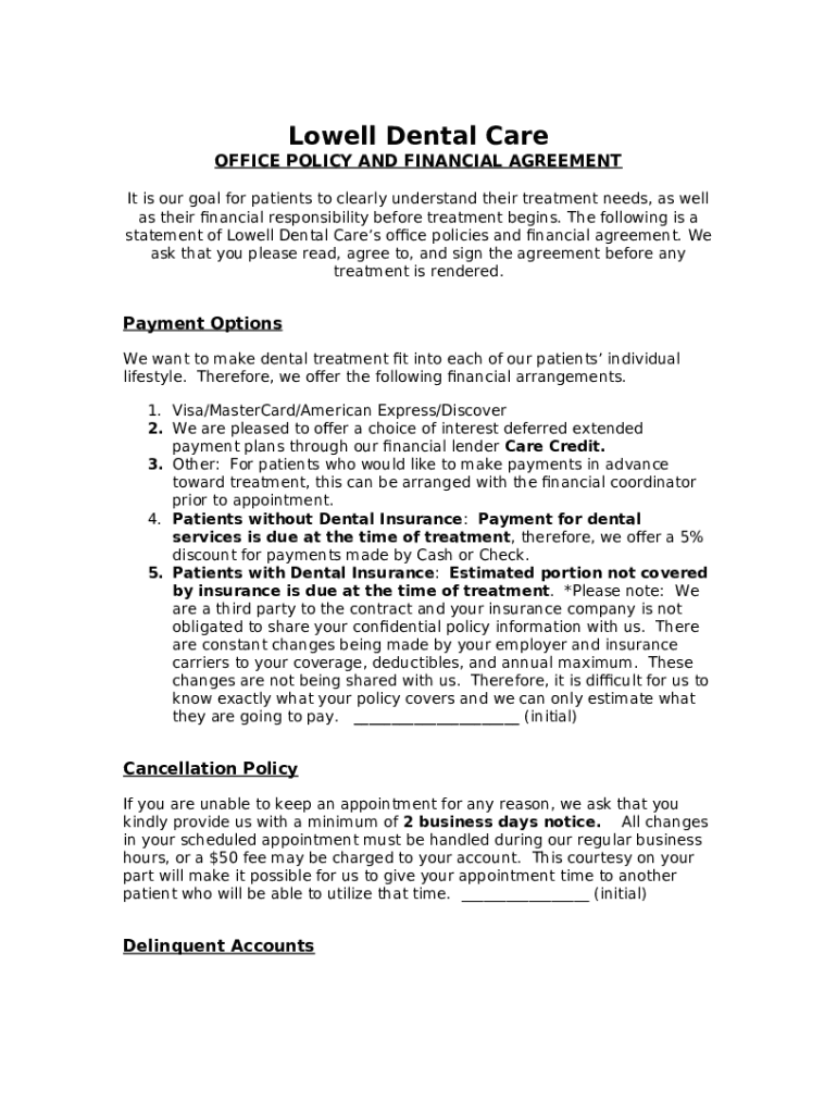 Home - Lowell Tooth Docs - New patients always welcome! Doc Template | pdfFiller