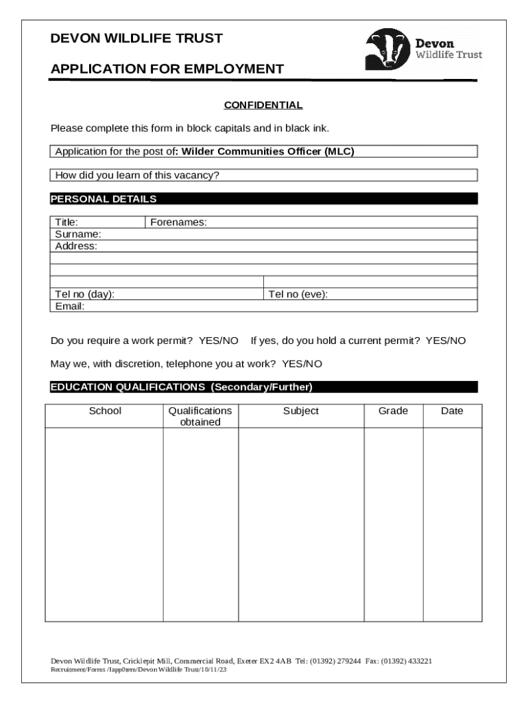 Correctional Institution Administrator (Warden) Doc Template | pdfFiller