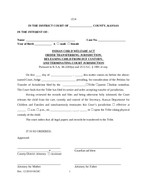 Motion to Transfer Jurisdiction and Dismiss Case Doc Template | pdfFiller