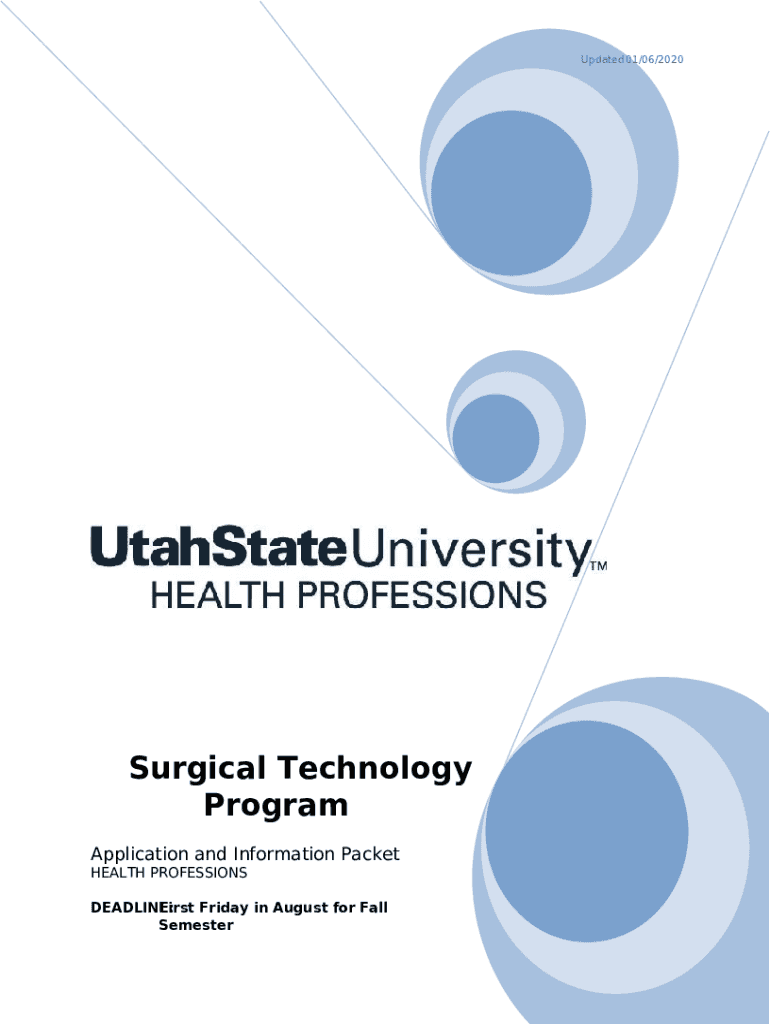 Surgical Technology Program at USU Eastern Receives ... - caas usu Doc ...