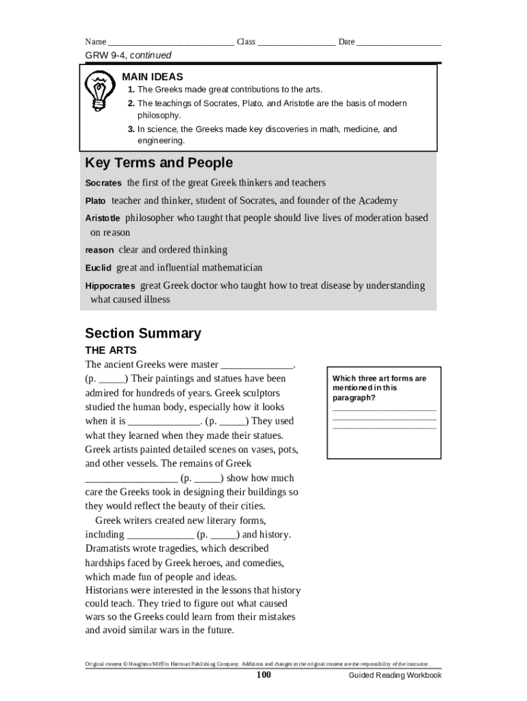 The Big Three of Greek Philosophy: Socrates, Plato, and ... Doc ...