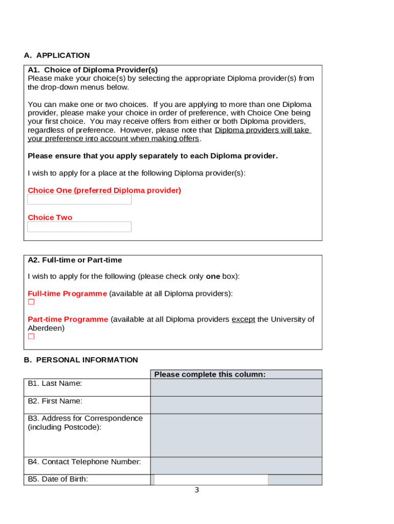 Applying for the Diploma in Professional Legal Practice Doc Template ...