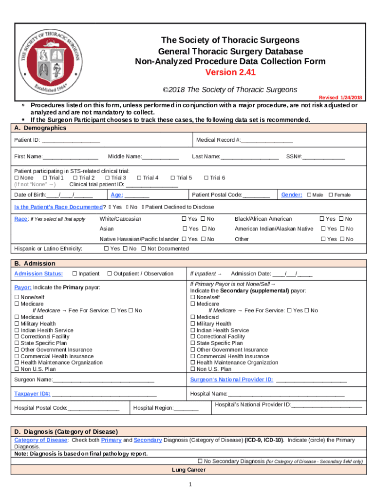 STS National Database Frequently Asked Questions and ... Doc Template ...