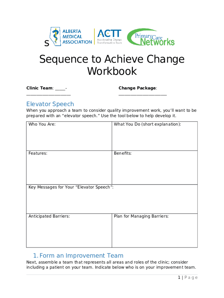 Elevator Speech Template Doc Template | pdfFiller