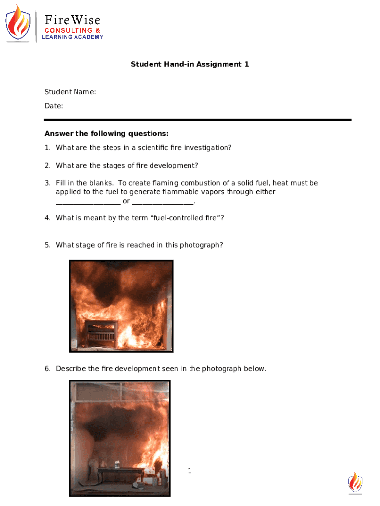 A Guide for Investigating Fire and Arson Doc Template | pdfFiller