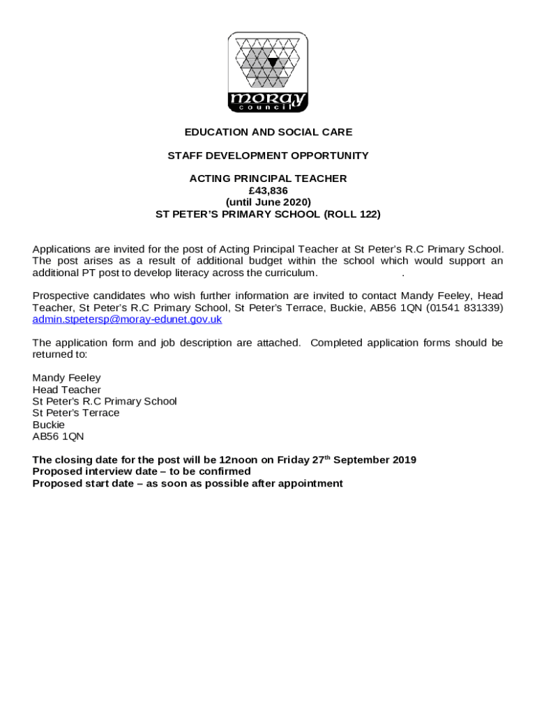 Inspection report St Peter's R.C. Primary School 2018 - Estyn Doc ...