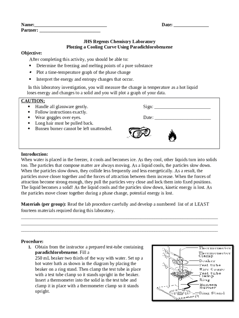 Intro to Chem Lab Experiment 4 Freezing Points and ... Doc Template ...