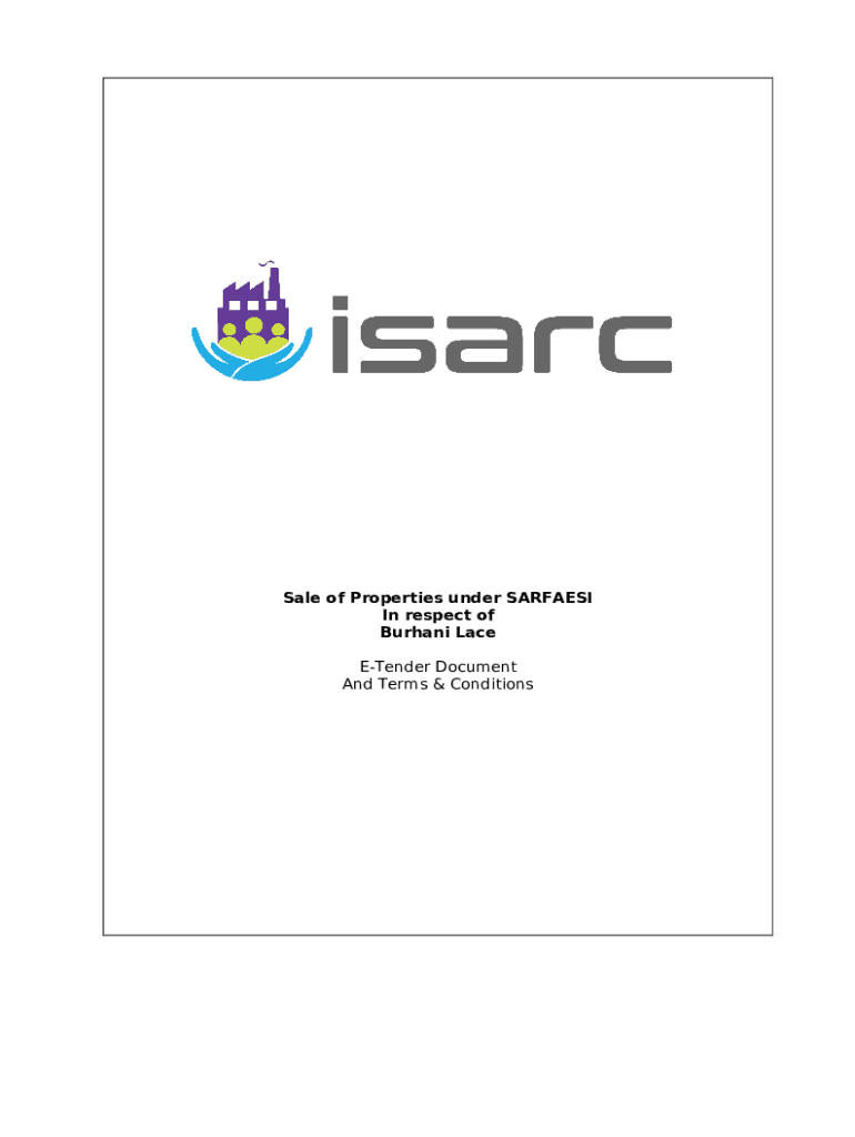 Burhani-Lace-Sale-Notice-terms-and-conditions.doc - ISARC Doc Template | pdfFiller