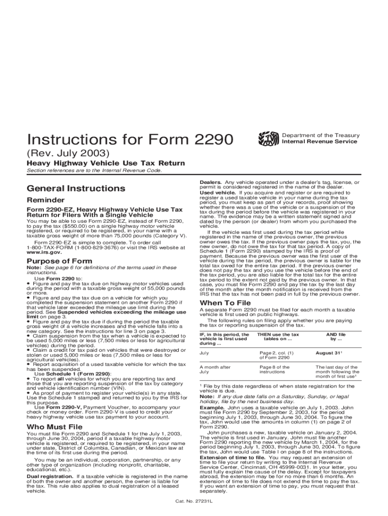 Fillable Online IRS HVUT 2290 Checklist - Georgia Department of Revenue ...