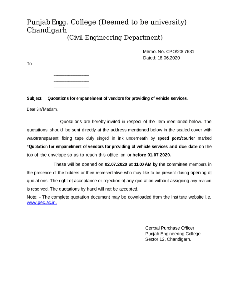 How is civil engineering in PEC? - pec ac Doc Template | pdfFiller