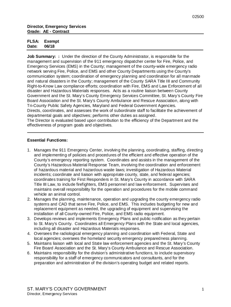 911-emergency-dispatcher-examJob Details tab Doc Template | pdfFiller