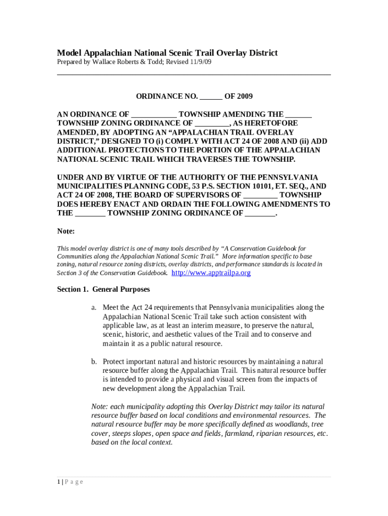 Implementing State Legislation to Protect the Appalachian ... Doc ...