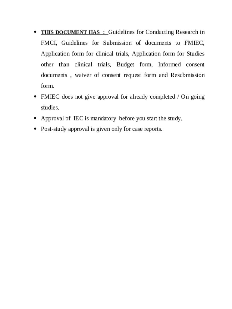 CTO Clinical Trial Provincial Initial Application - fathermuller edu Doc Template | pdfFiller