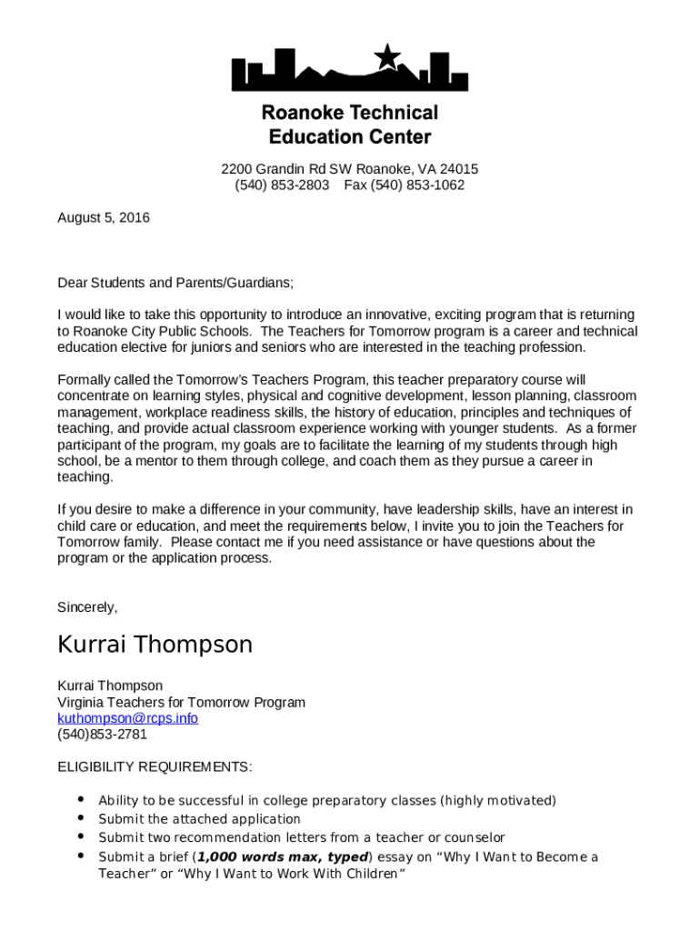 Carilion Clinic Adolescent & Student Health Services Doc Template ...