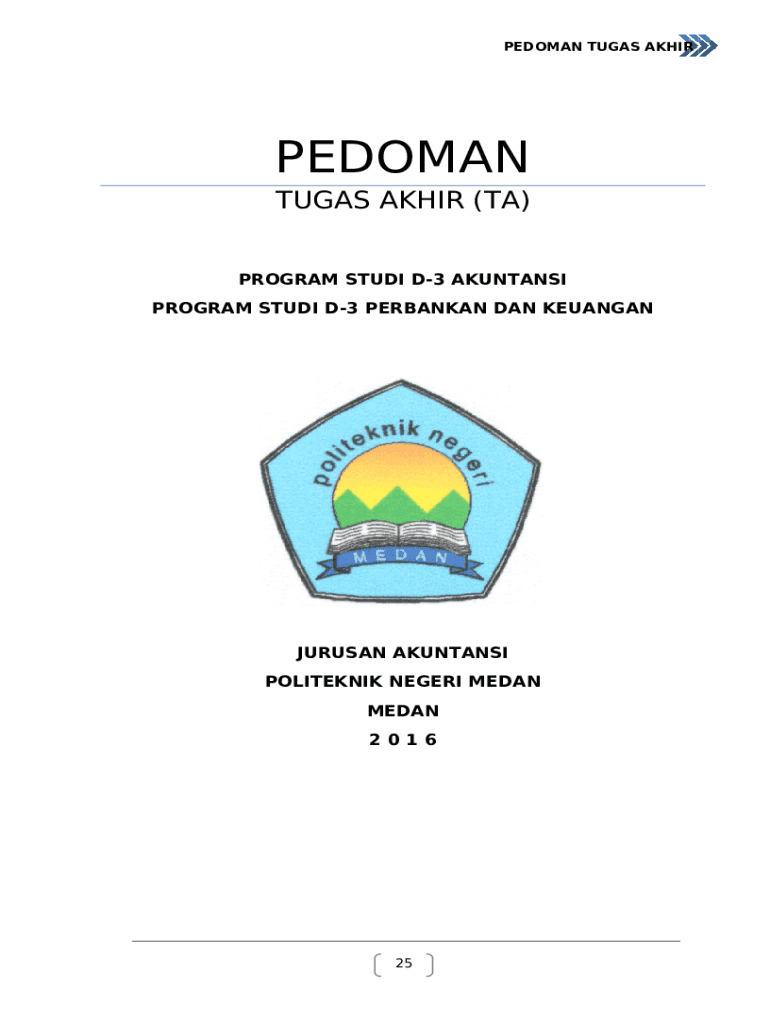 LAPORAN TUGAS AKHIR Program Studi Keuangan Dan ... Doc Template | pdfFiller