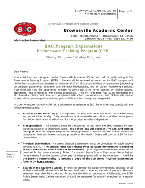 Programs and Activities - Brownsville Academic Center - BISD Doc ...