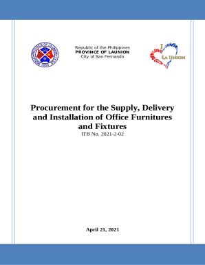 What is Furniture, Fixtures, and Equipment (FF&E)? Doc Template | pdfFiller