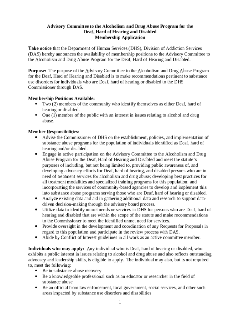 Division of Mental Health and Addiction Services, Notice of ... Doc ...