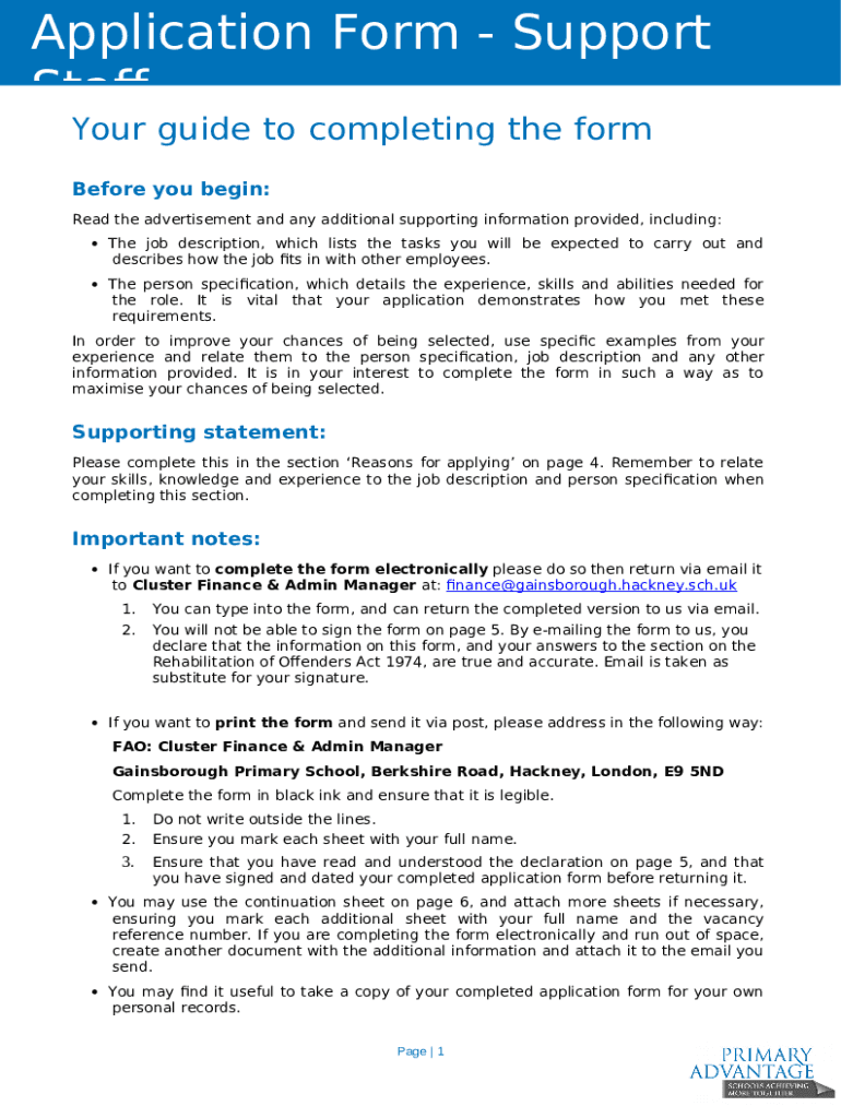 - The person specification, which details the experience, skills and ...