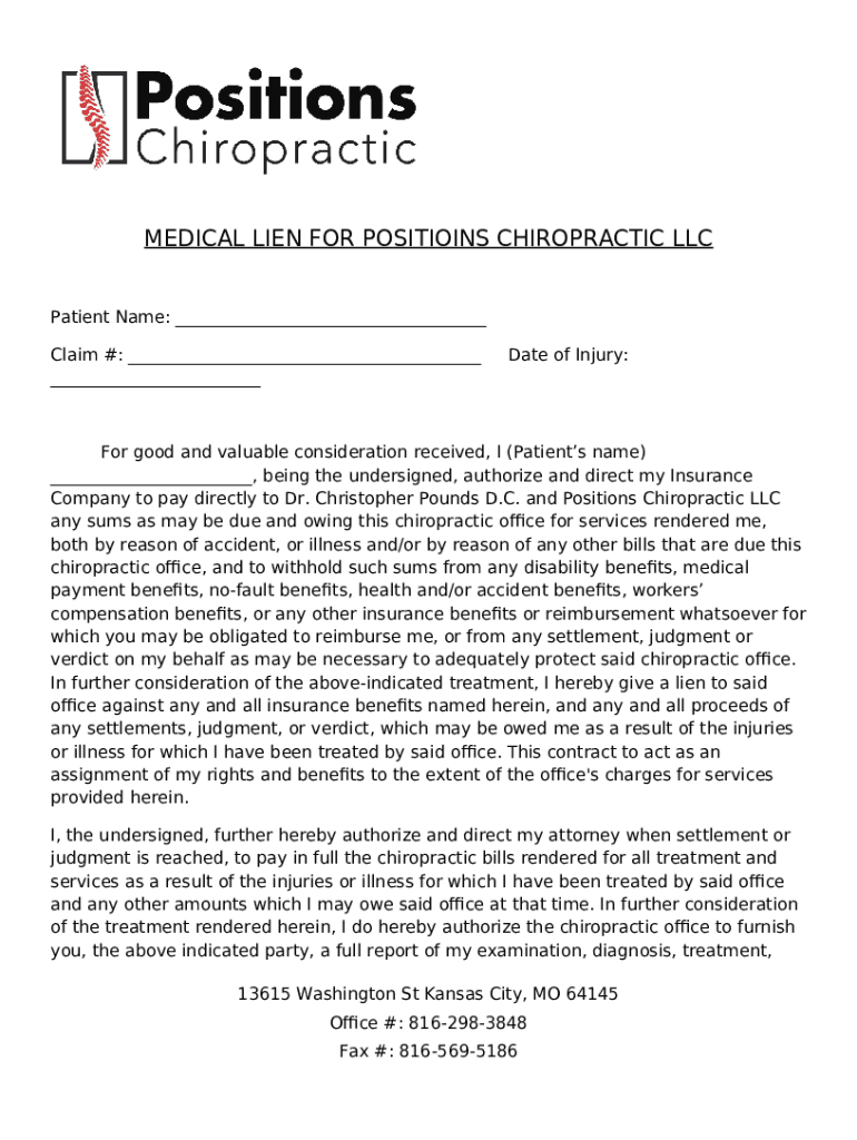 Updated new patient paperwork - Skaggs Chiropractic LLC Doc Template ...